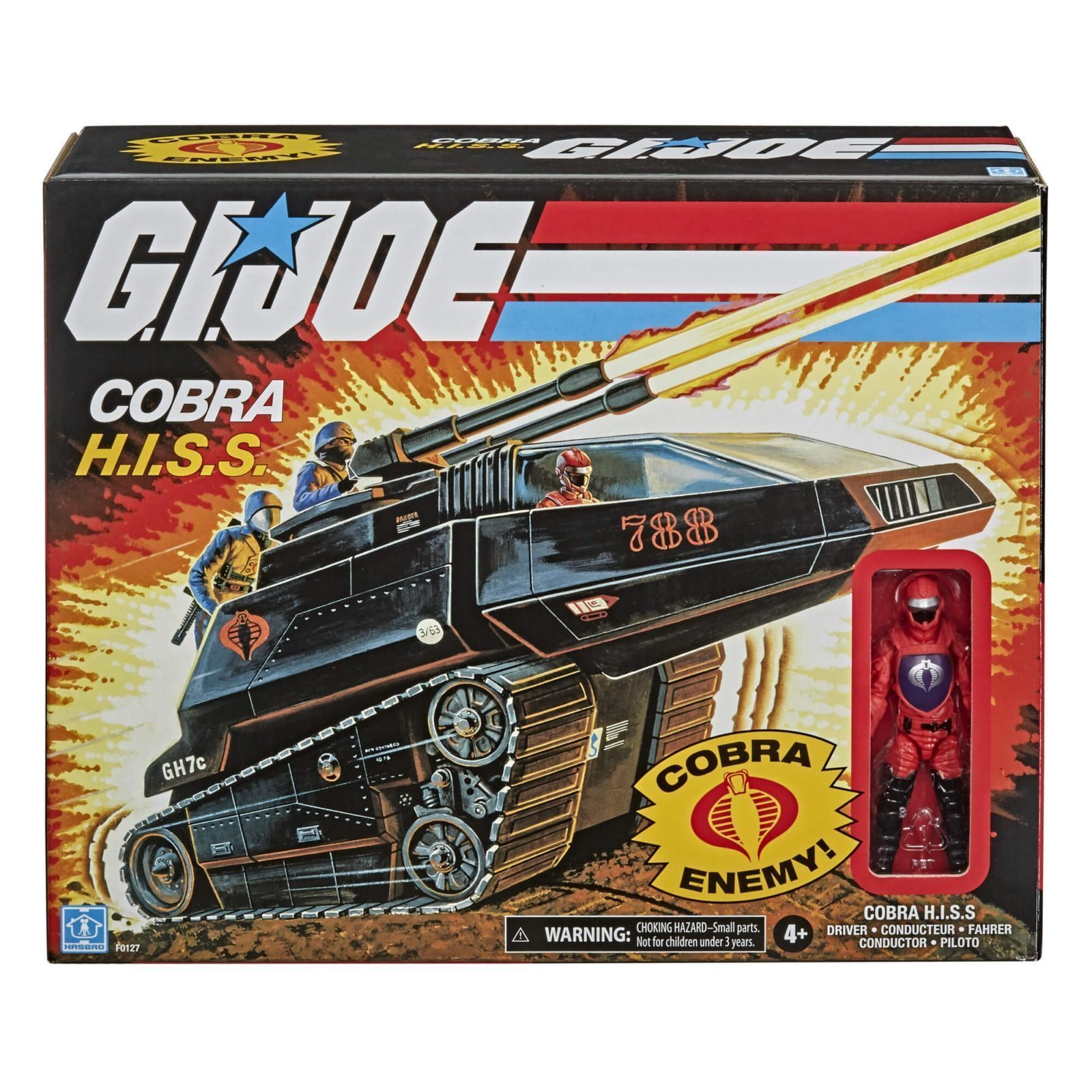 G.I.Joe Retro Collection Cobra HISS Vehicle plus driver Figure ...